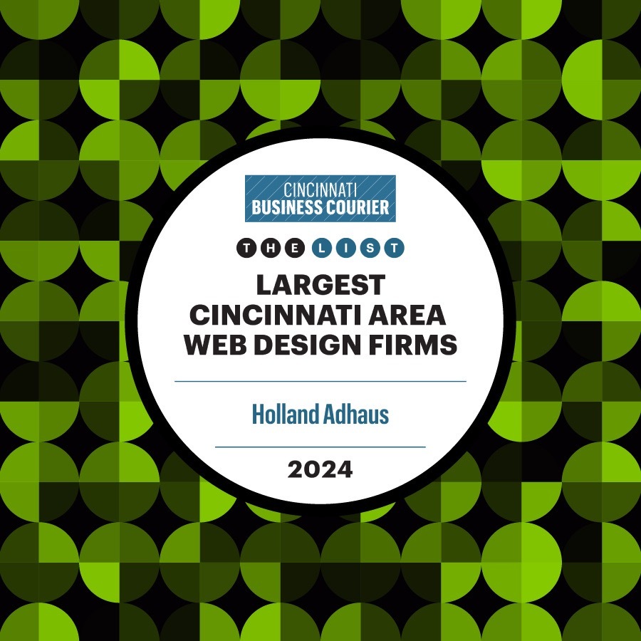 Top 10 Largest Web Design Companies in Cincinnati - Holland Adhaus